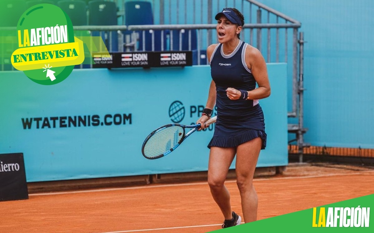 Giuliana Olmos, la tenista mexicana apunta a un Grand Slam- Grupo Milenio