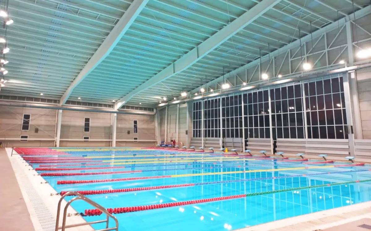 Concluyen trabajos de iluminación en Centro acuático de CODE León ...