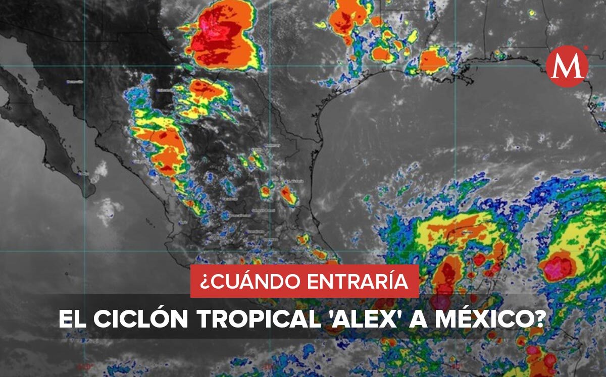 Tropical Cyclone Alex: When would it enter Mexico and where would it ...