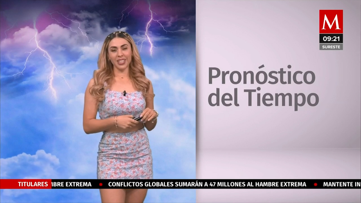 El clima para hoy 3 de junio 2022, con Jessica de Luna- Grupo Milenio