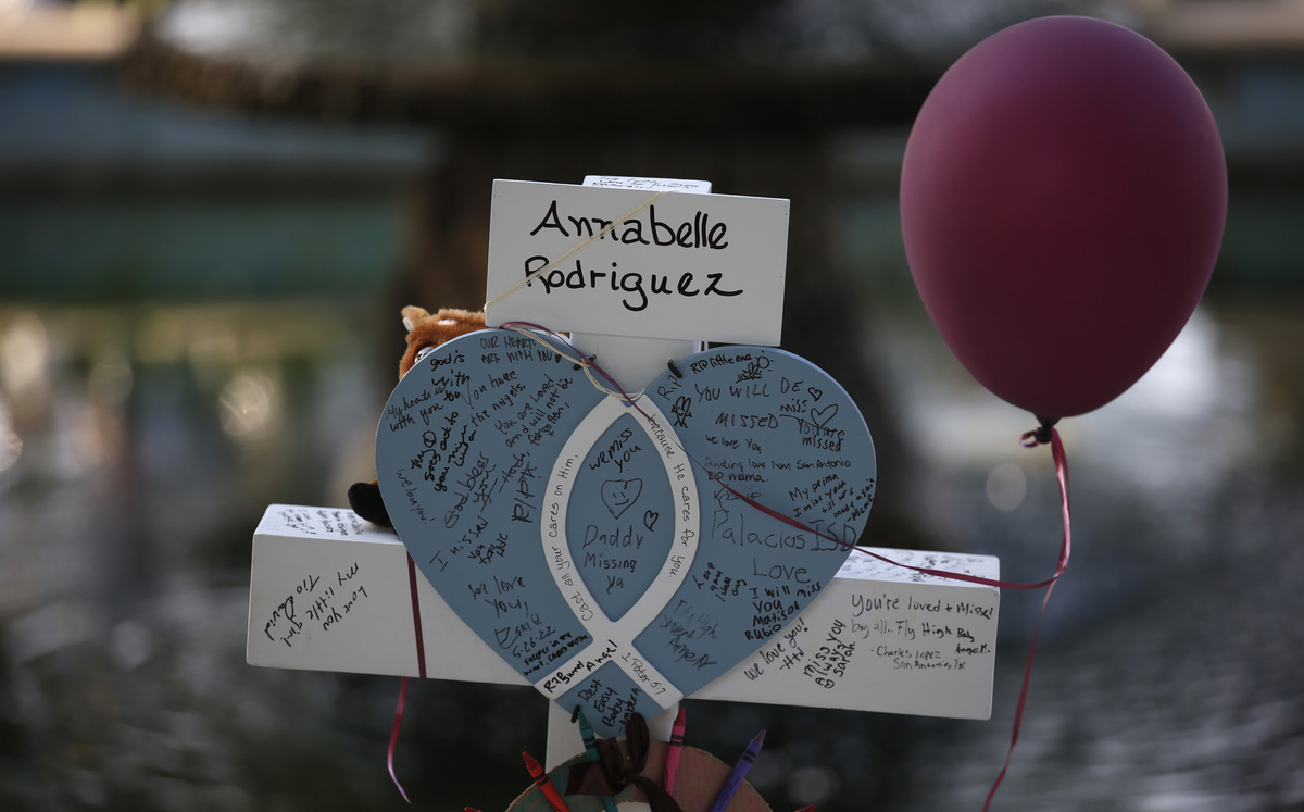 Tiroteo de Uvalde. Realizan funeral de Annabell Rodríguez - Grupo Milenio