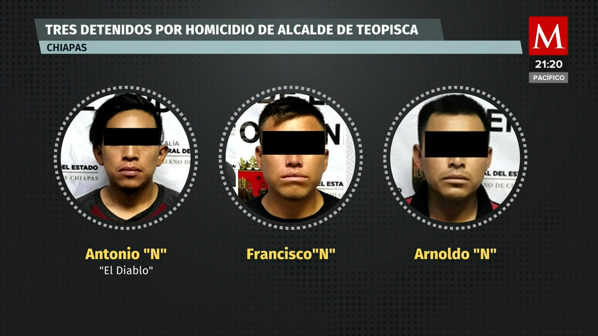 Chiapas Capturan A Tres Presuntos Implicados En Asesinato De Alcalde 0671