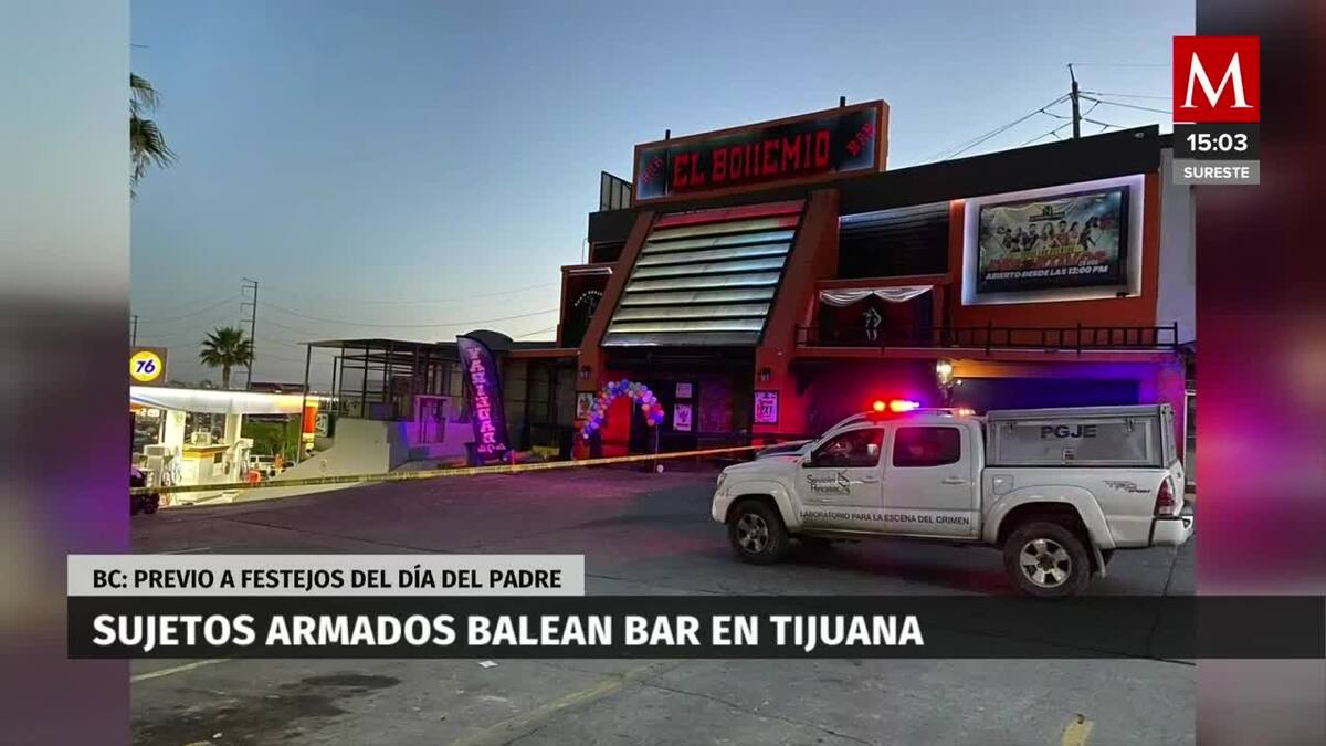 Reportan balacera en bar de Tijuana- Grupo Milenio