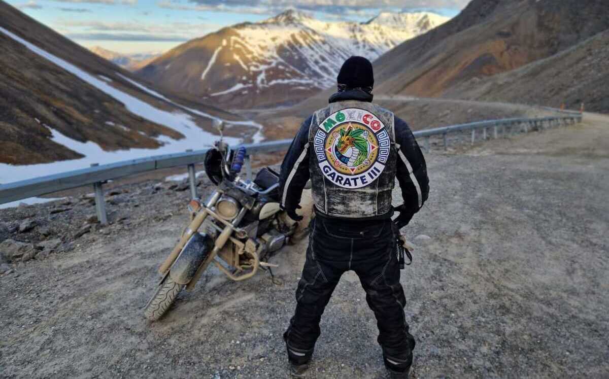 Biker lagunero, Jorge Gárate, llega a punto más alto de Alaska- Grupo ...