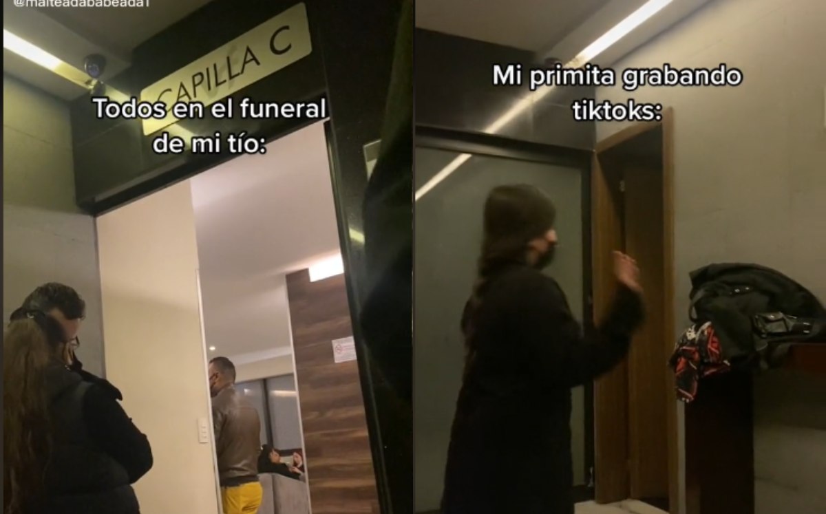 TikTok. Usuaria se vuelve viral tras grabar trend durante funeral ...