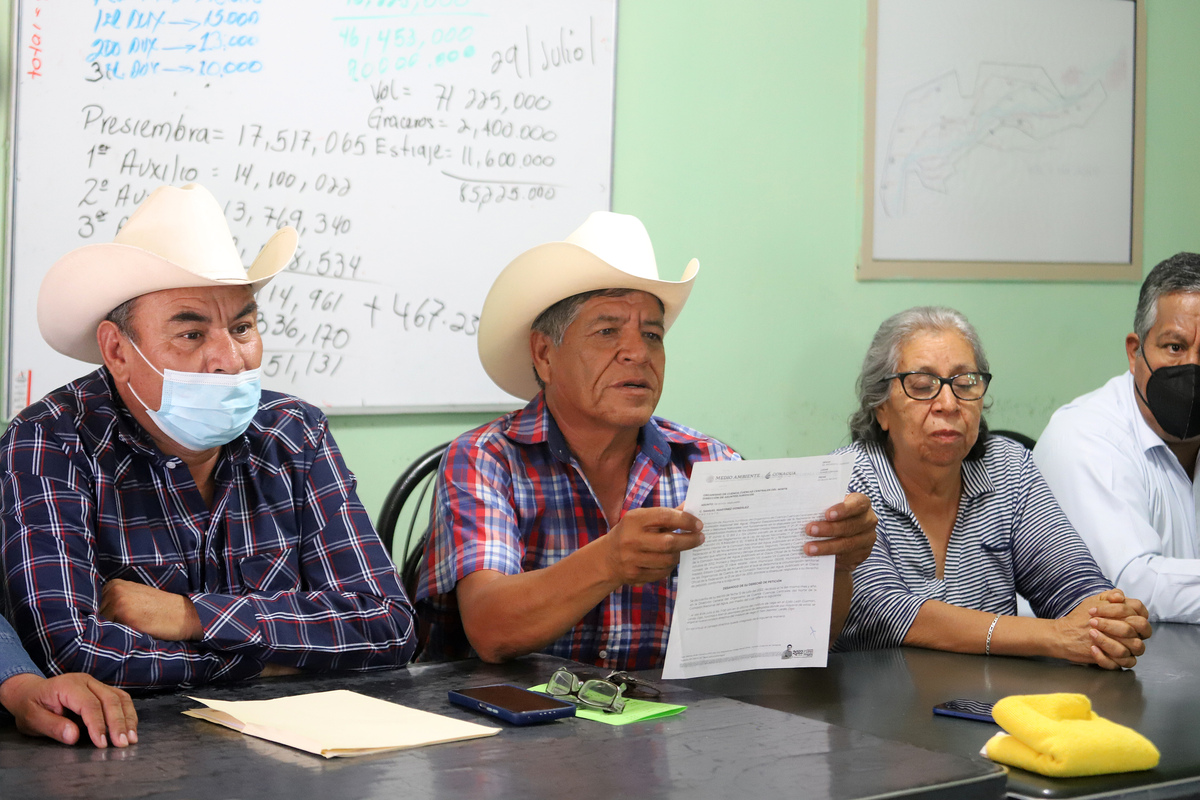 Durango. Dan constancia a nueva directiva de Módulo de Riego 03- Grupo ...