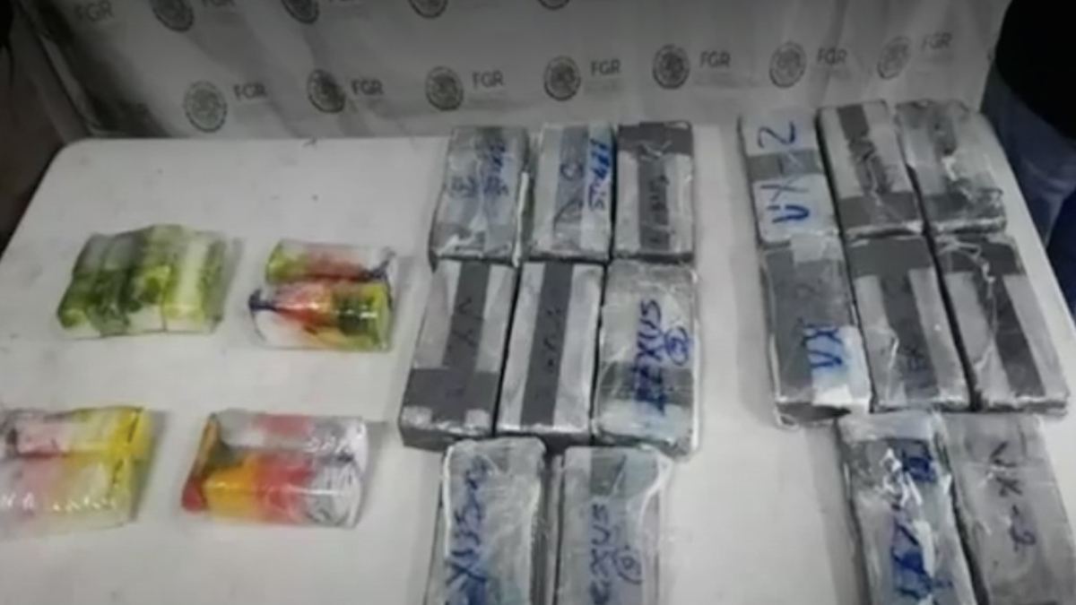 16 paquetes de cocaína fueron asegurados en Chiapas- Grupo Milenio