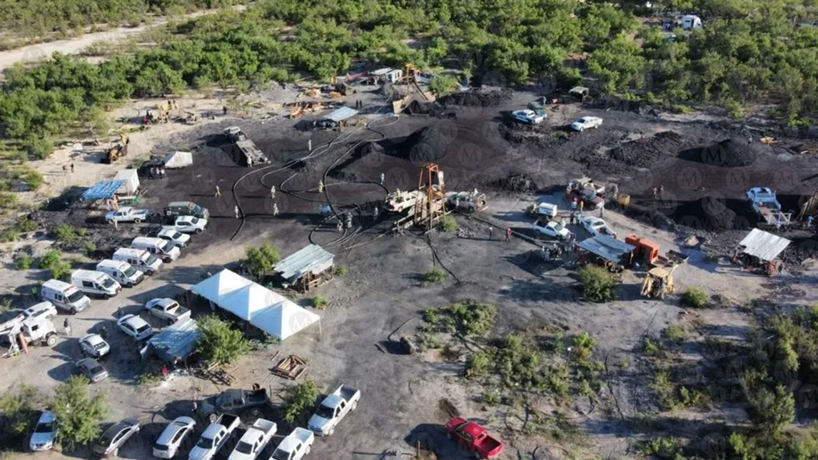 Dron submarino ingresa a mina de Sabinas, Coahuia - Grupo Milenio