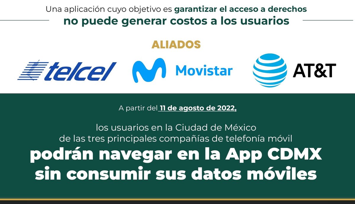 App CDMX. Usuarios ya no necesitarán datos móviles para acceder- Grupo ...