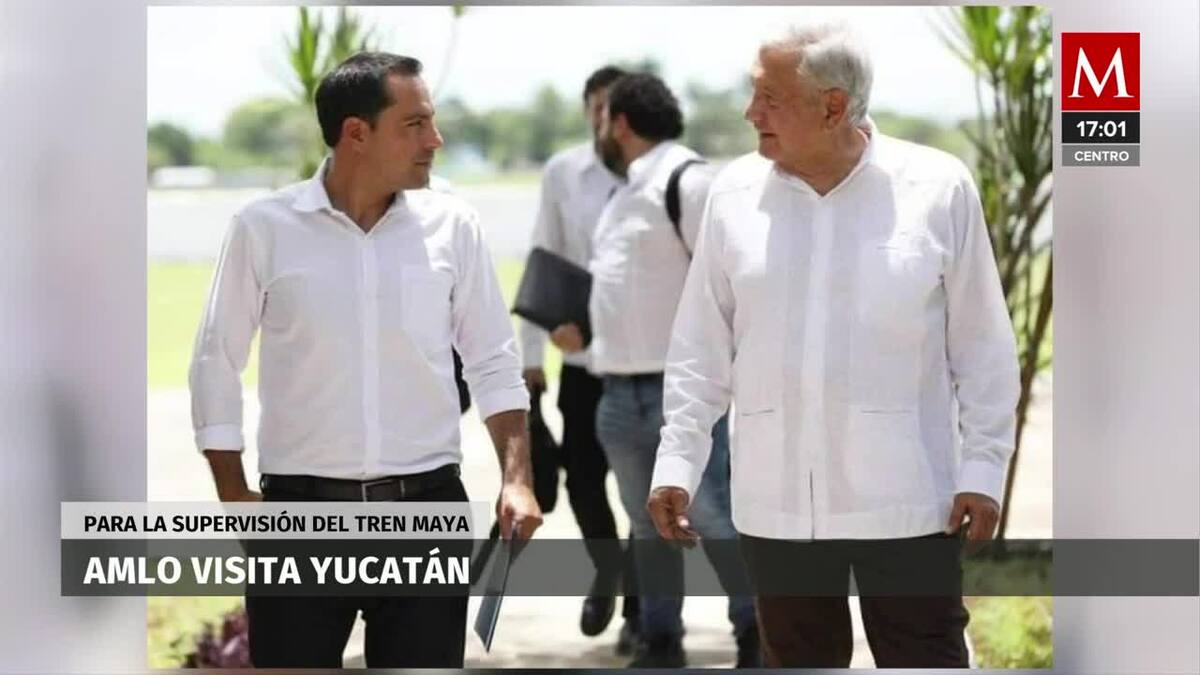 AMLO supervisa trabajos del Tren Maya - Grupo Milenio
