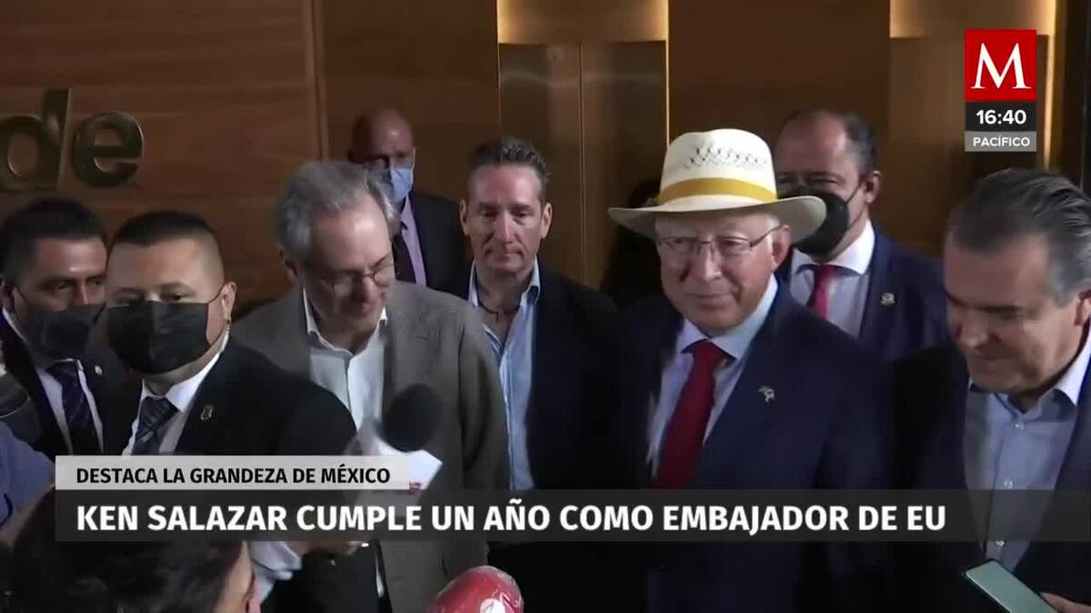 Ken Salazar cumple un año como embajador en México- Grupo Milenio