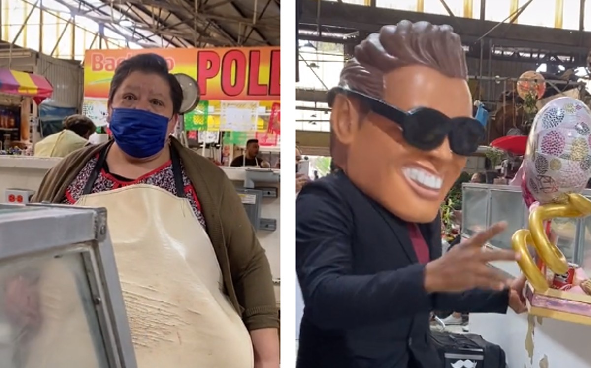 TikTok. Botarga de Luis Miguel sorprende a vendedora en su cumpleaños ...