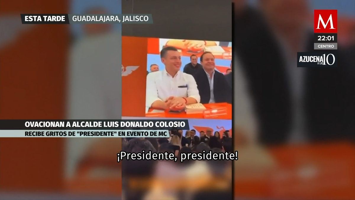 Ovacionan al alcalde Luis Donaldo Colosio con el grito de "presidente ...