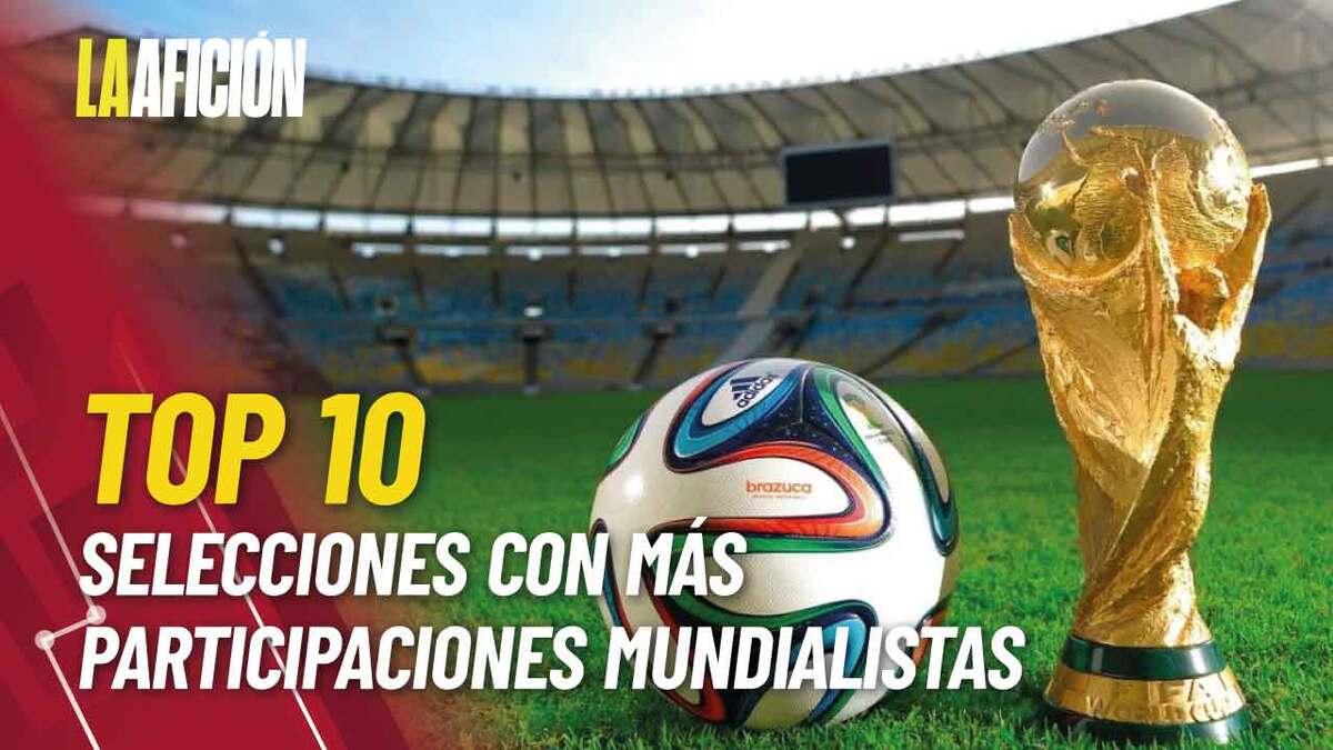 Top 10 de participaciones en el mundial- Grupo Milenio