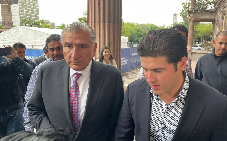 Samuel García se reúne con Adán Augusto en Apodaca, Nuevo León- Grupo ...