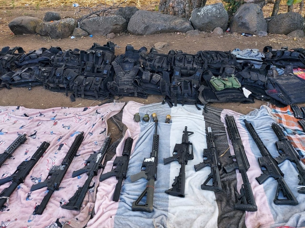 En Michoacán, Guardia Nacional, asegura armas y vehículos- Grupo Milenio