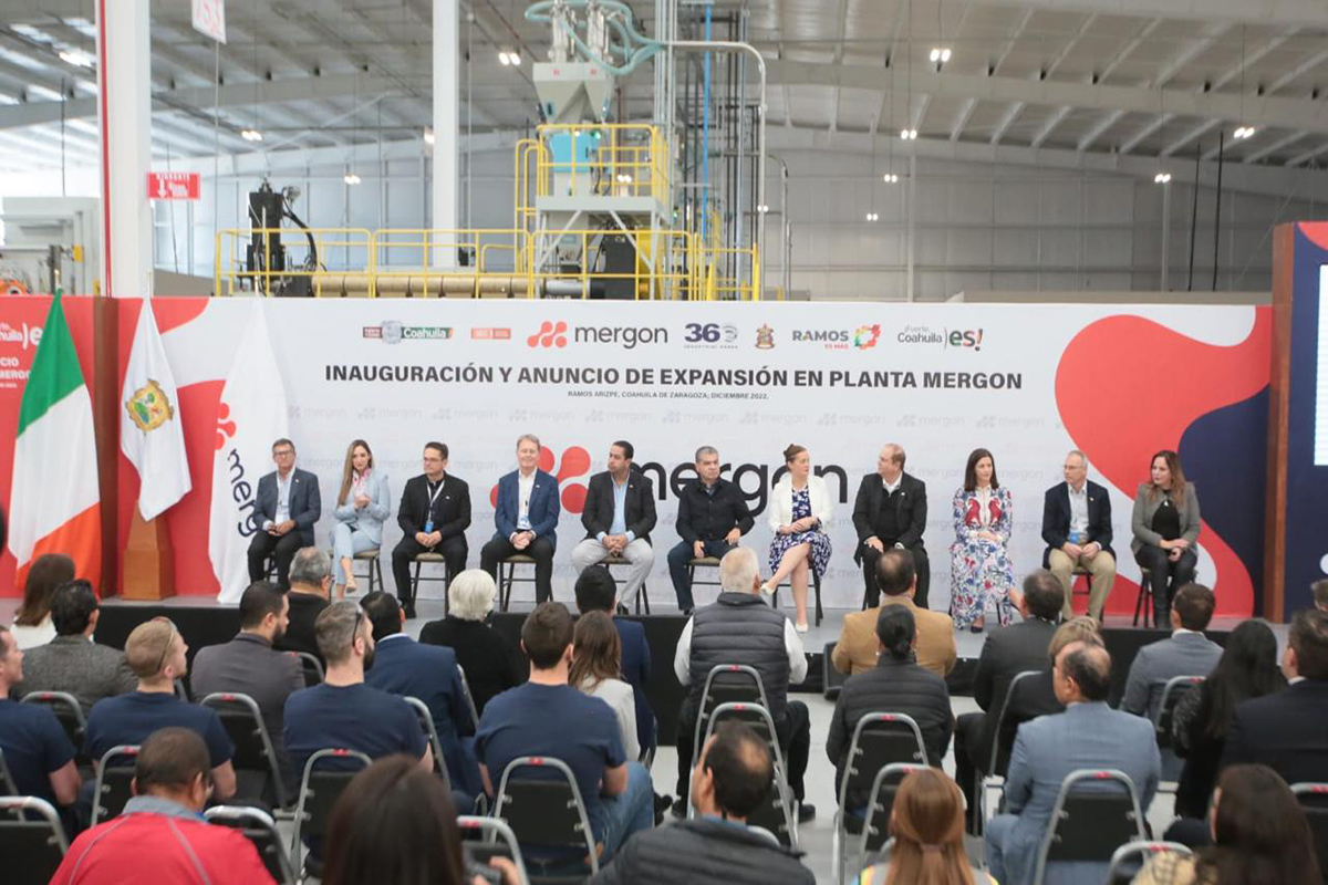 Coahuila: Mergon inaugura en Ramos Arizpe su primer planta en México- Grupo Milenio