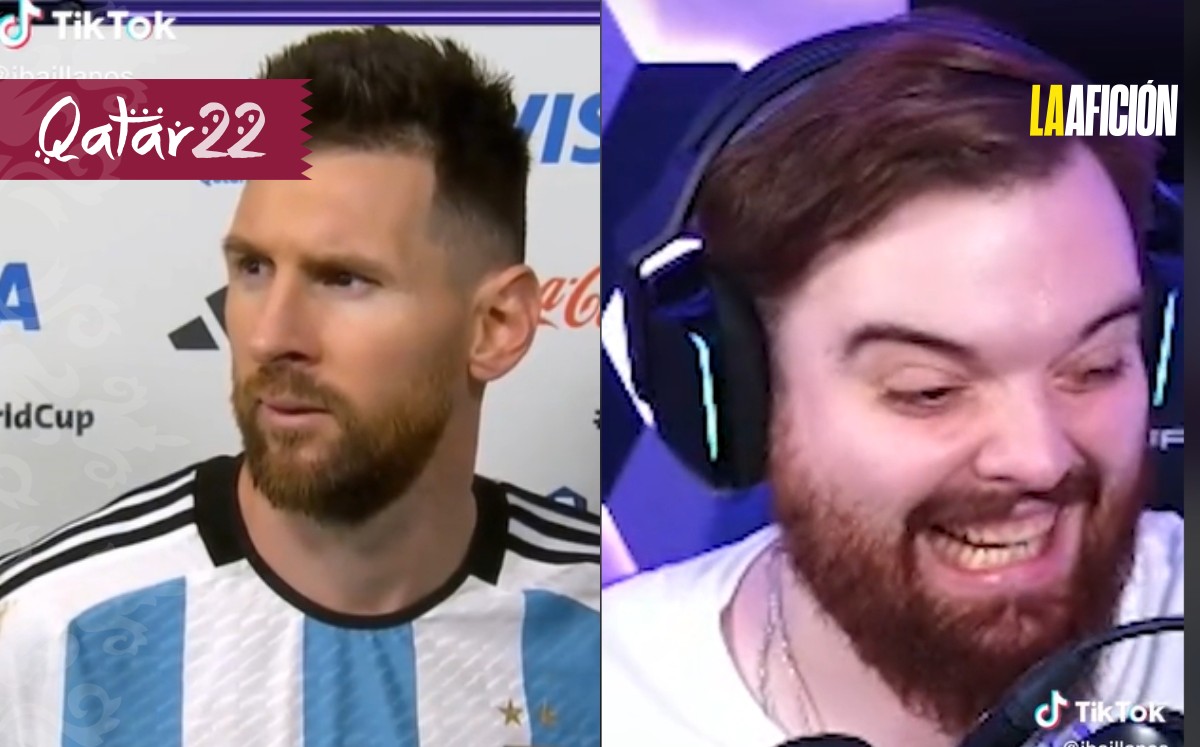 Ibai Llanos se ríe de la reacción de Messi ante Weghorst tras juego - Grupo Milenio