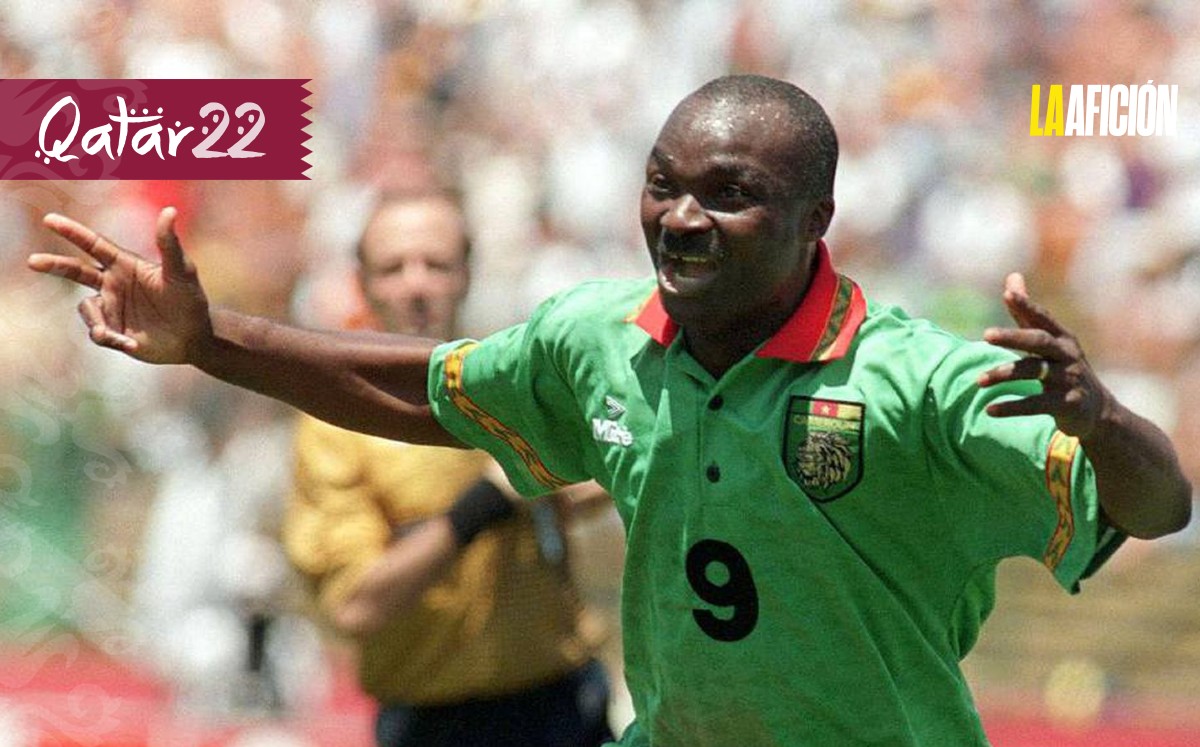 Roger Milla, el primer jugador más veterano en un jugar un Mundial ...