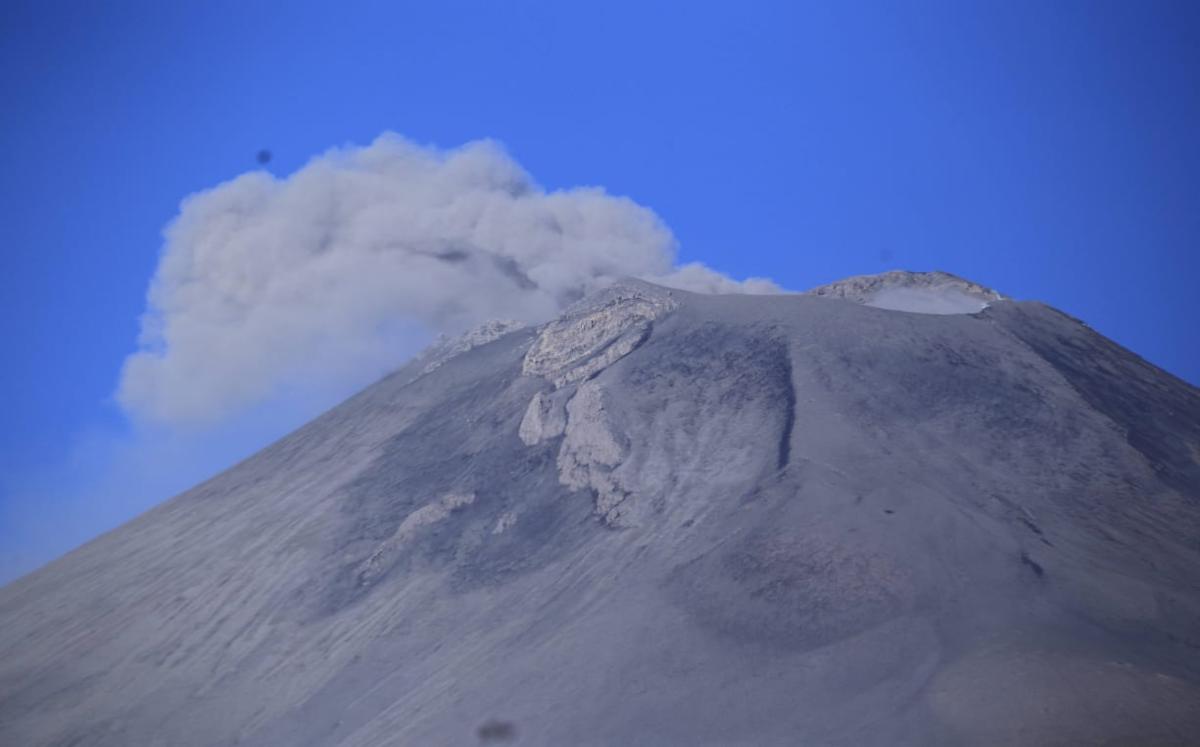 Volcán Popocatépetl presenta una intensa actividad- Grupo Milenio