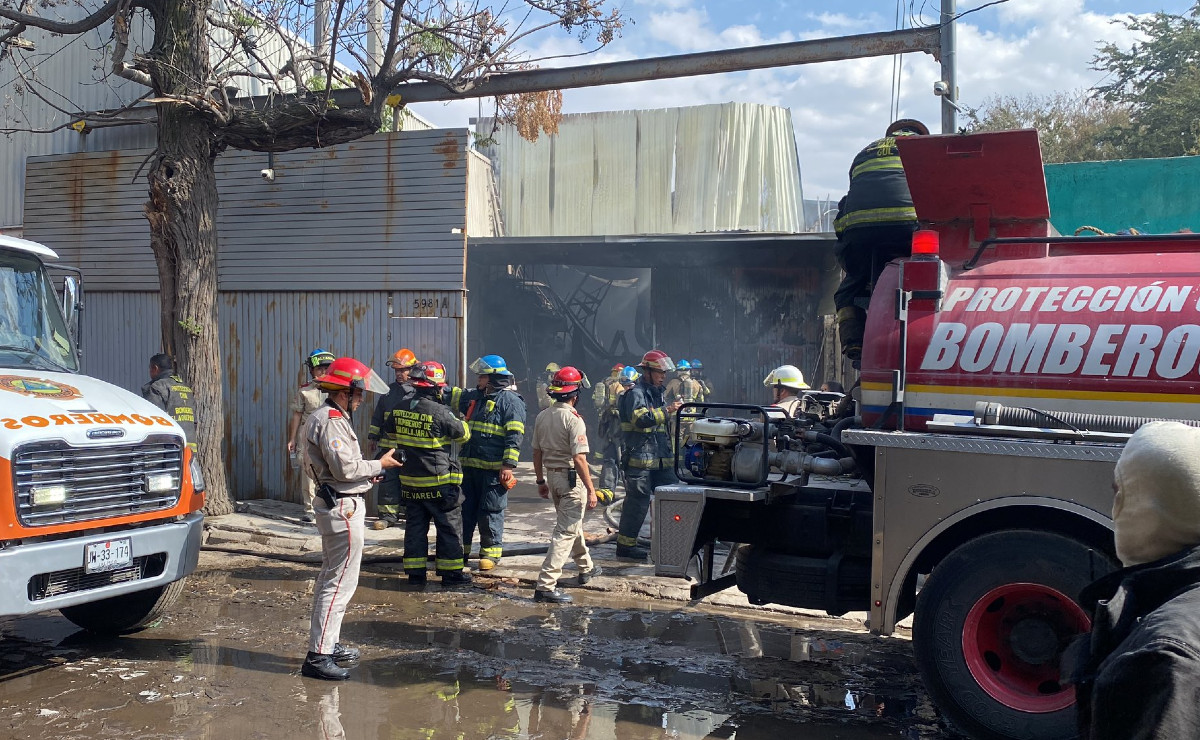 Incendio en fábrica de frituras es apagado en Tlaquepaque- Grupo Milenio