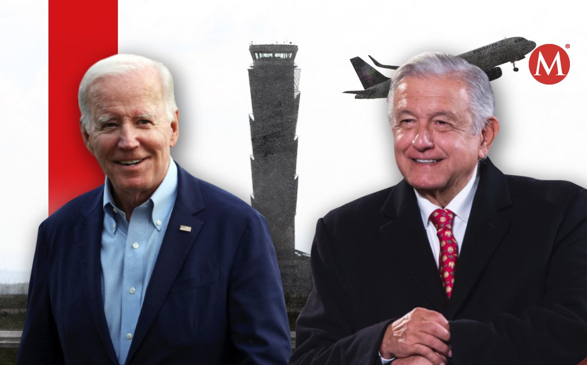 Joe-Biden llega al AIFA-para reunión con AMLO- Grupo Milenio