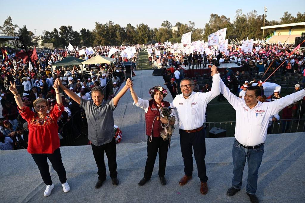 En Edomex, la esperanza acabará con 100 años de miseria: Delfina Gómez ...