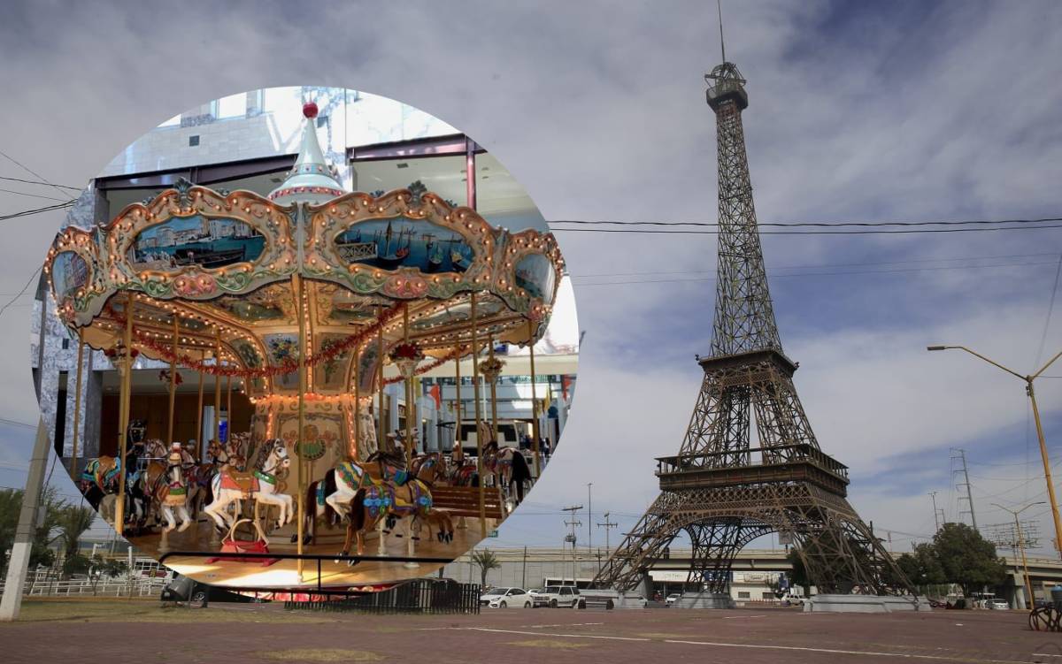 Gómez. Colocarán réplica de carrusel debajo de Torre Eiffel- Grupo Milenio