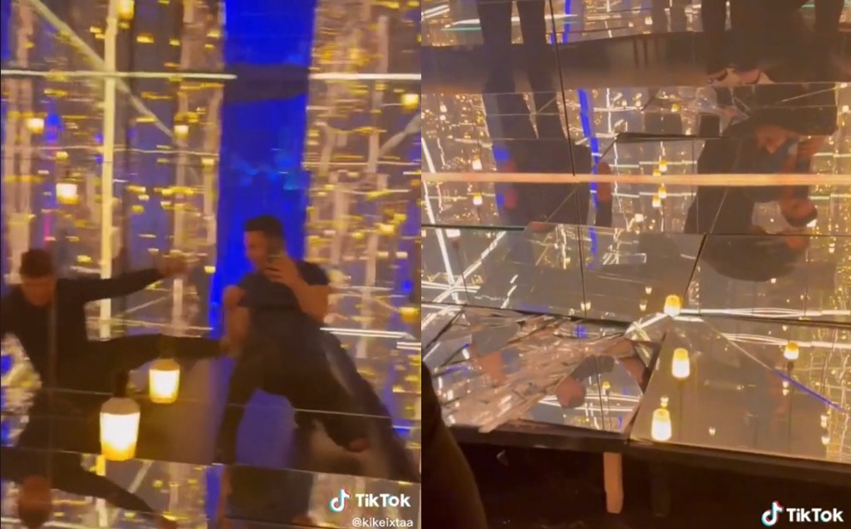 Rompen piso del Ambia en Monterrey mientras graban video para Tiktok ...