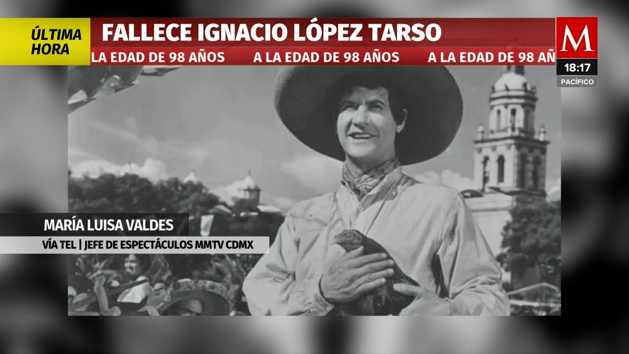 Quería llegar a los cien años Ignacio López Tarso- Grupo Milenio