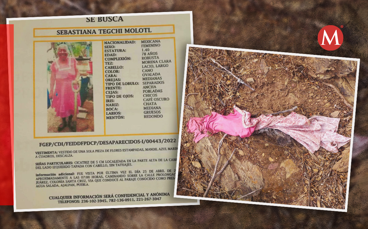 Hallan a mujer muerta en Puebla; estaba reportada como desaparecida- Grupo Milenio
