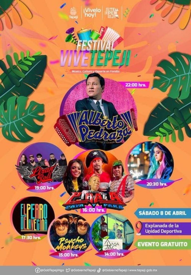 Festival Vive Tepeji 2023: cartelera musical con Sonido Pirata- Grupo Milenio