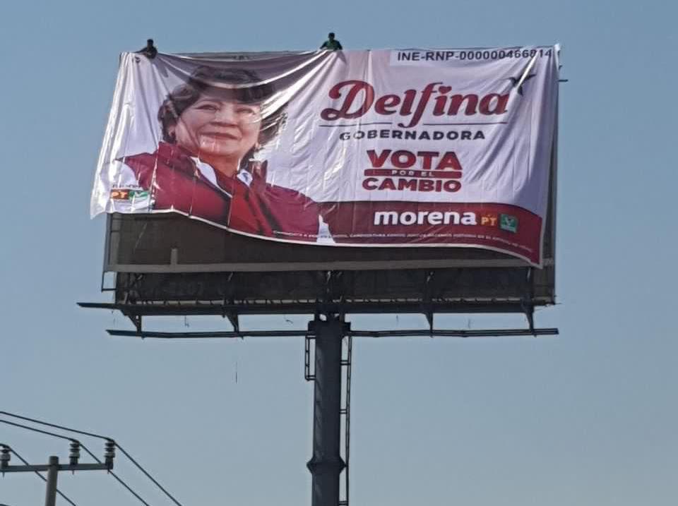 Instalan espectaculares de Morena previo a comienzo de campañas- Grupo ...