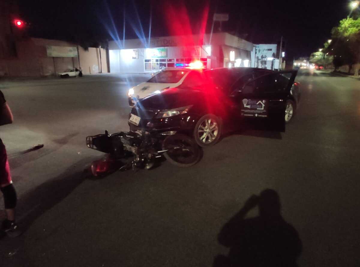 Coahuila. Choque en calzada Abastos de Torreón, motociclista lesionado ...