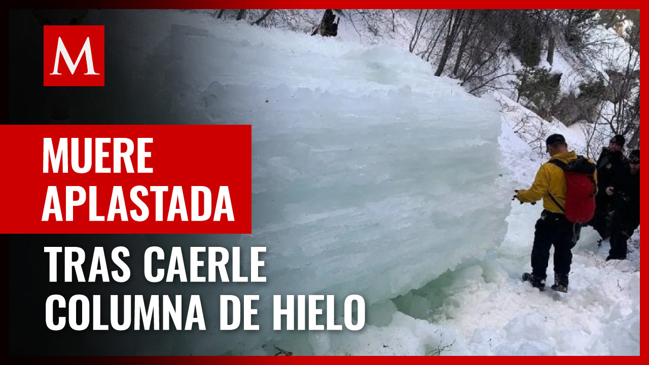 EU. Mujer muere aplastada al caerle columna de hielo- Grupo Milenio
