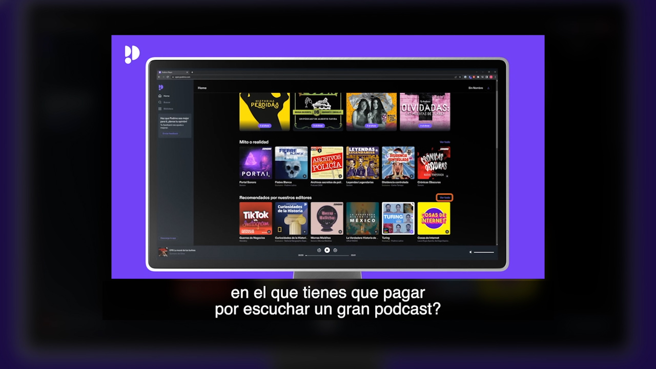 ¡Podimo llega a México! Una importante plataformas de podcast - Grupo ...