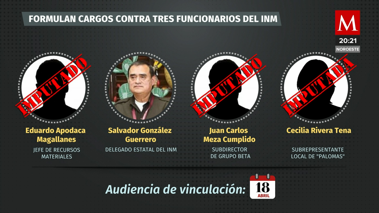 Formulan cargos a tres funcionarios acusados por muerte de migrantes ...