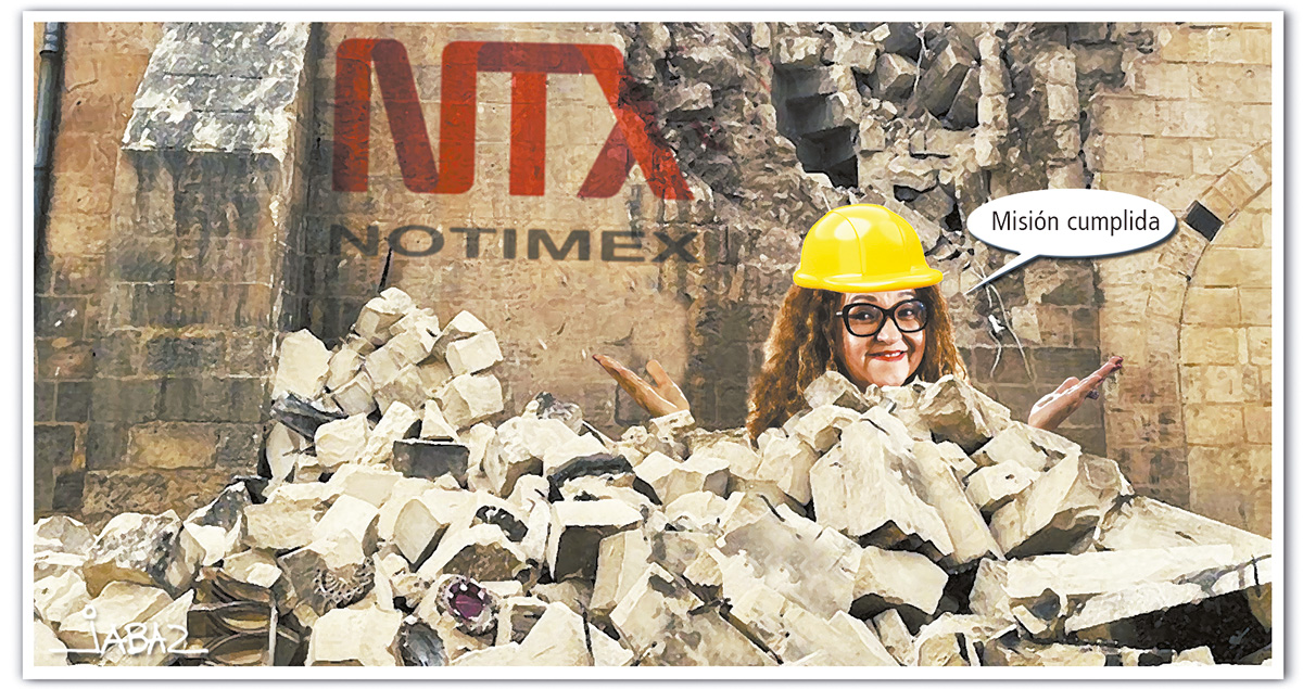 Muy capaz cuando de destruir se trata- Grupo Milenio