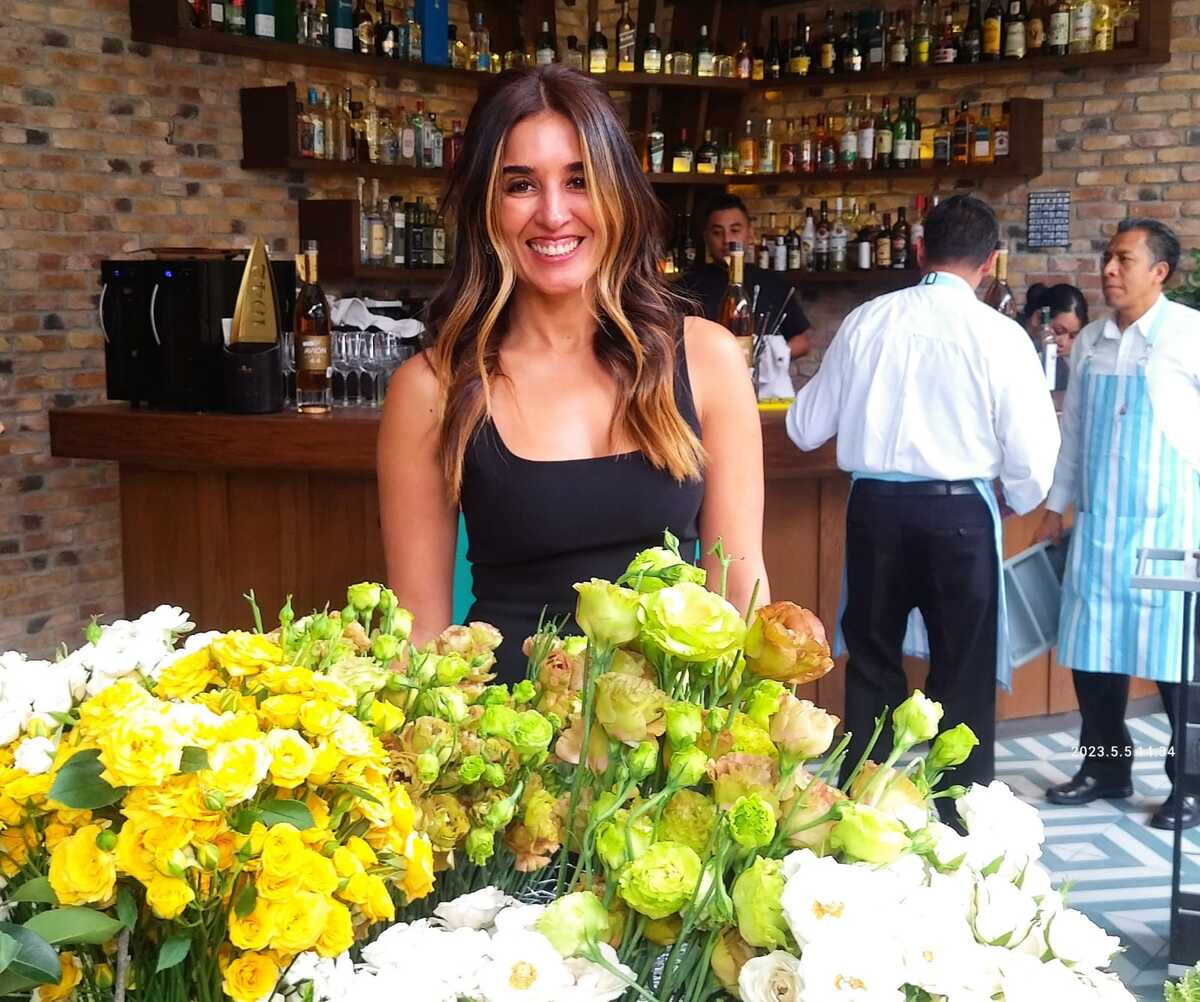 Lupita Tirado imparte taller exprés para arreglo floral para mamá ...