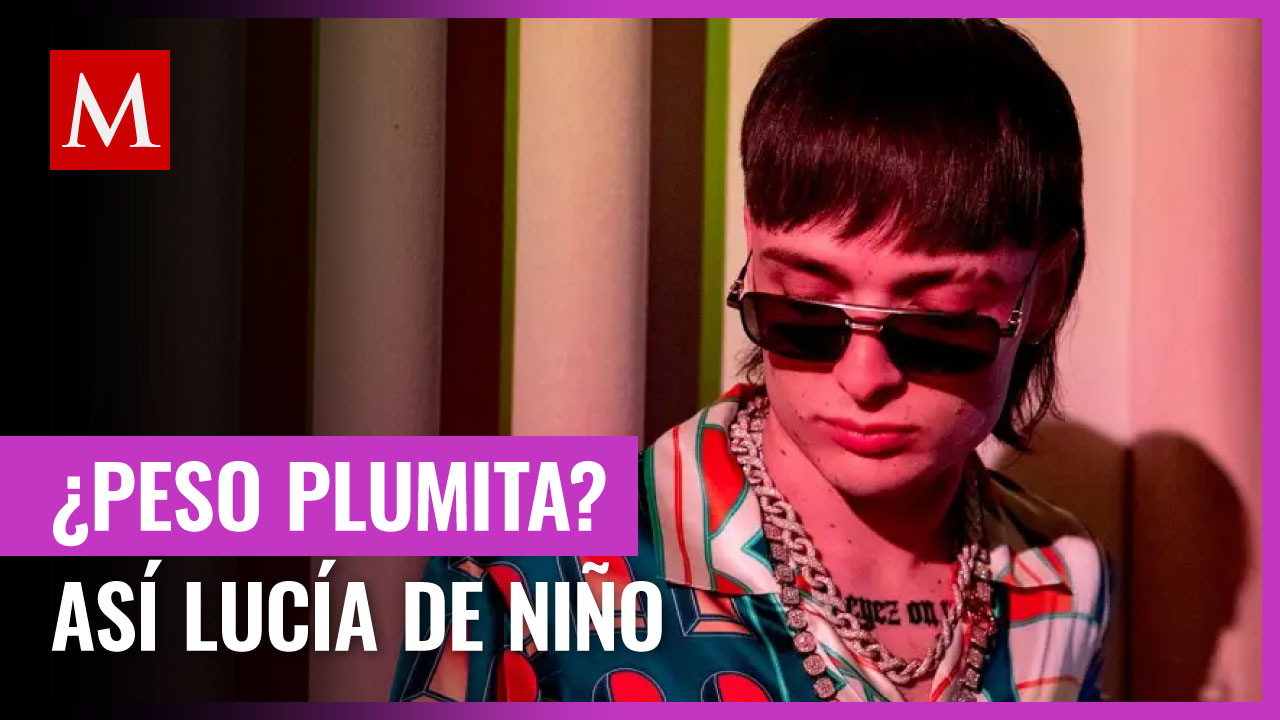 Así lucía Peso Pluma cuando era niño; comparten FOTO- Grupo Milenio