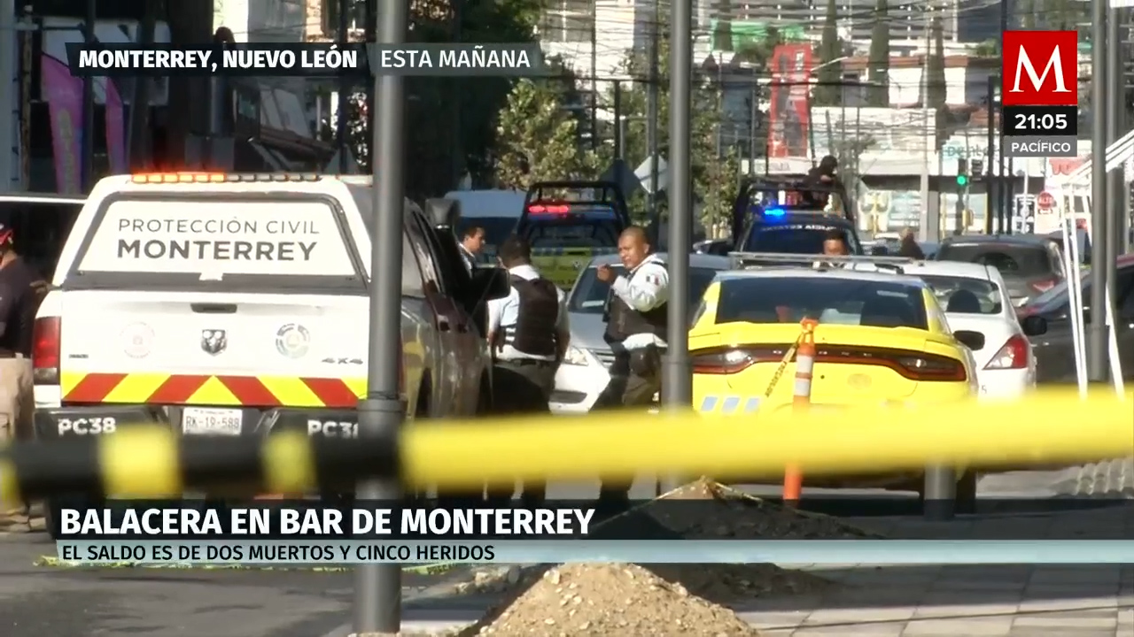 Ataque a balazos deja dos muertos y tres heridos en Monterrey- Grupo Milenio