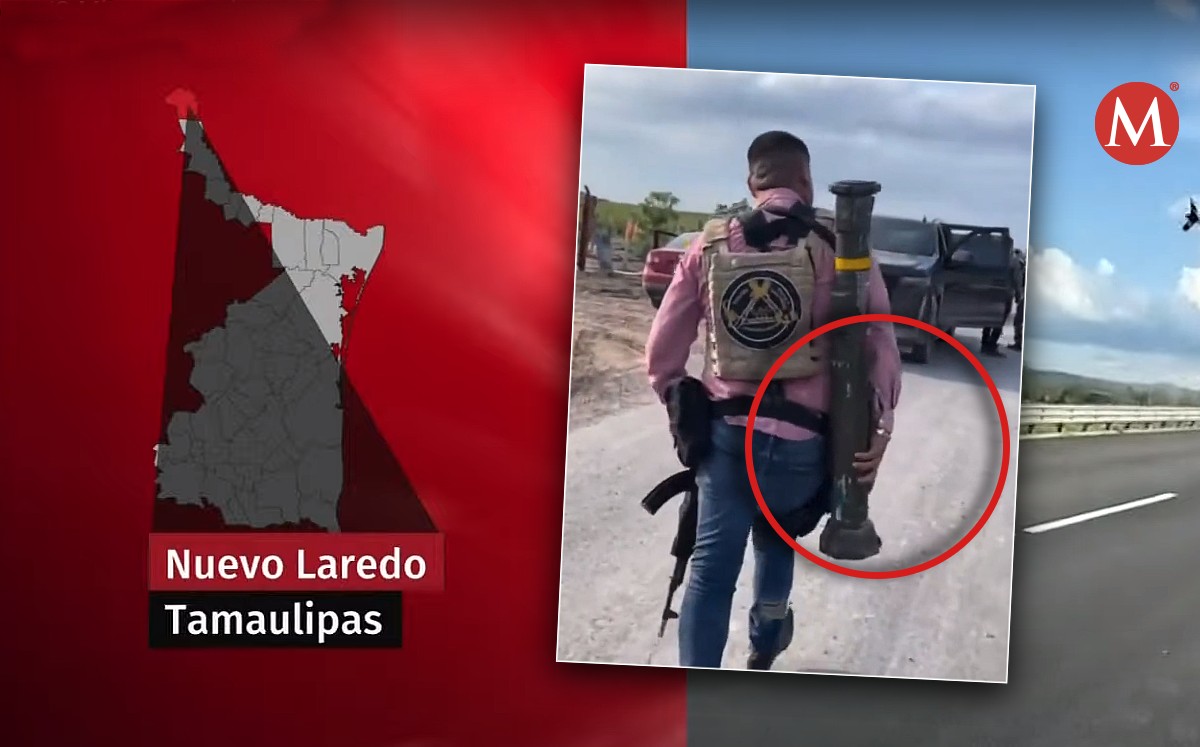 Captan a presunto sicario del CDG con un lanzacohetes en Tamaulipas ...