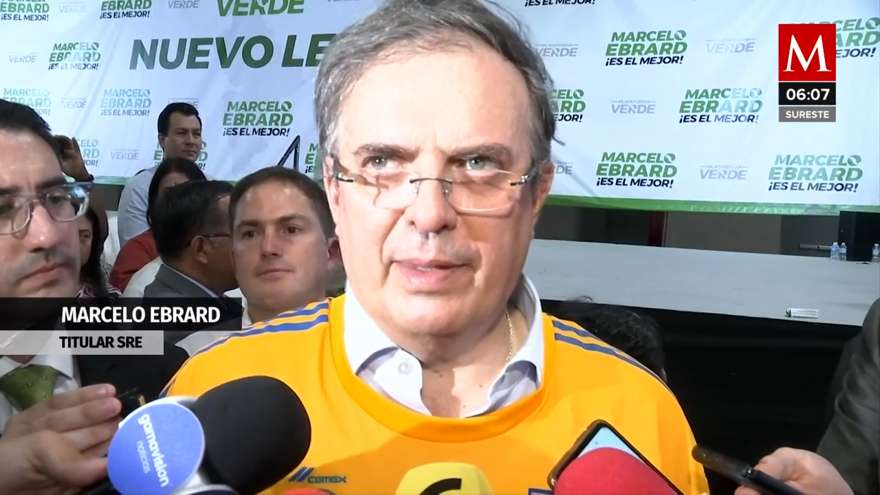 Marcelo Ebrard llega a Nuevo León para tener gira de trabajo - Grupo ...