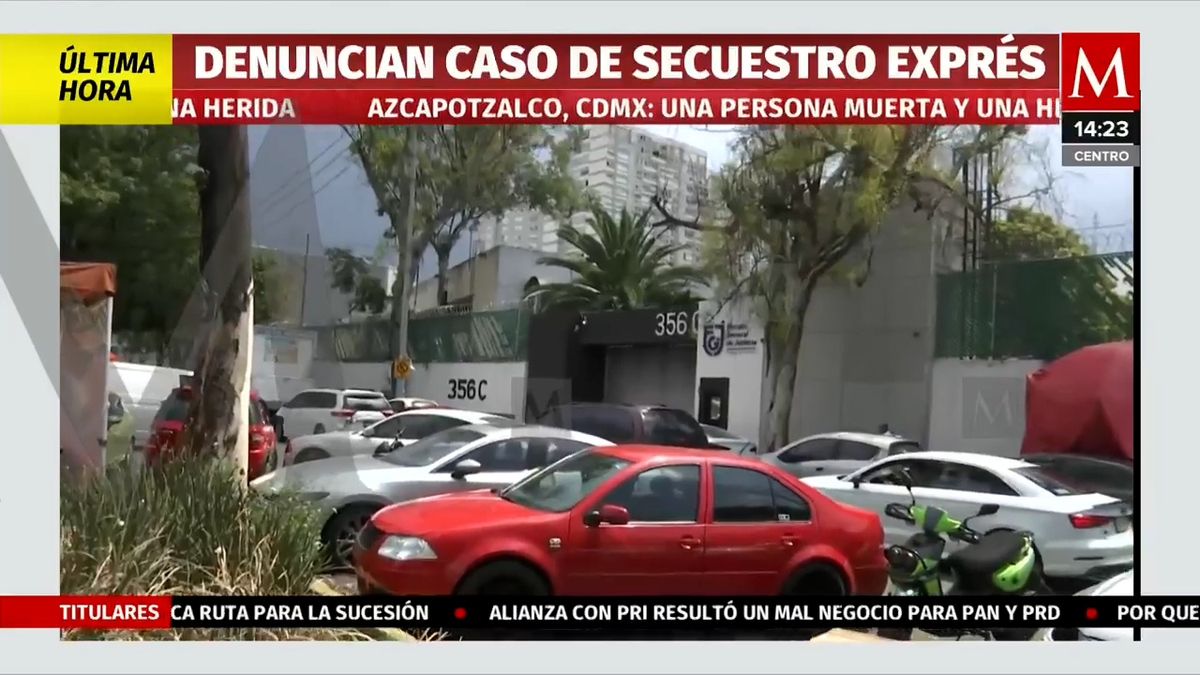 Denuncian secuestro exprés en Azcapotzalco, CdMx- Grupo Milenio