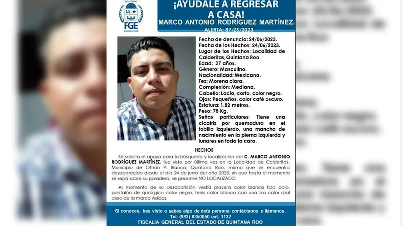 Localizan a hermano de diputado local de Quintana Roo tras desaparecer ...