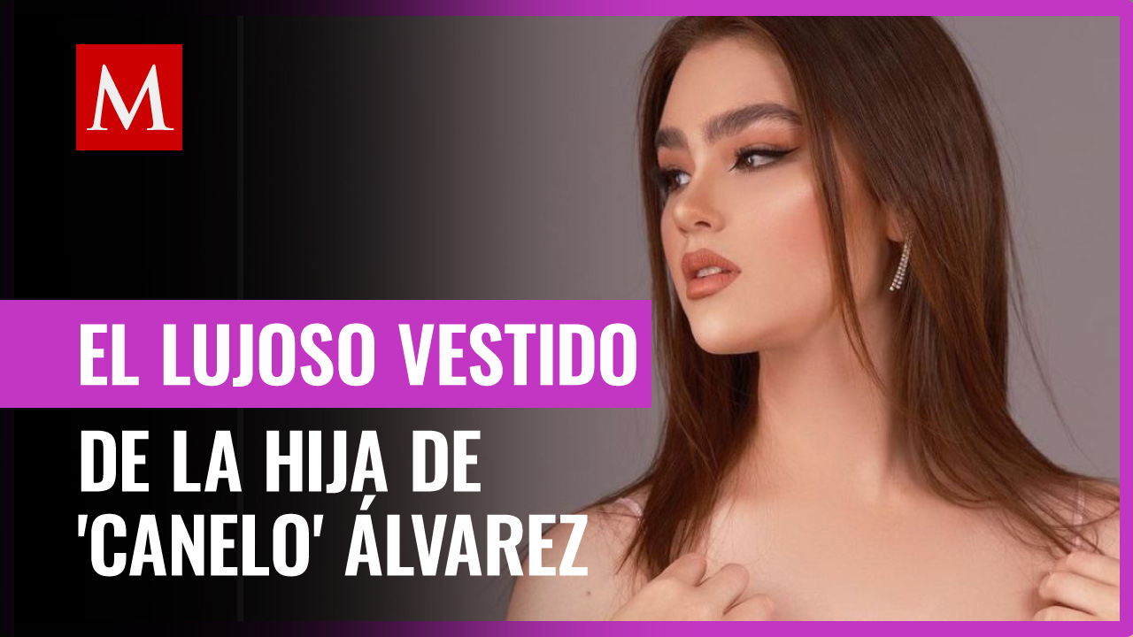 Emily, hija de Canelo Álvarez, modela costoso vestido en Intermoda ...