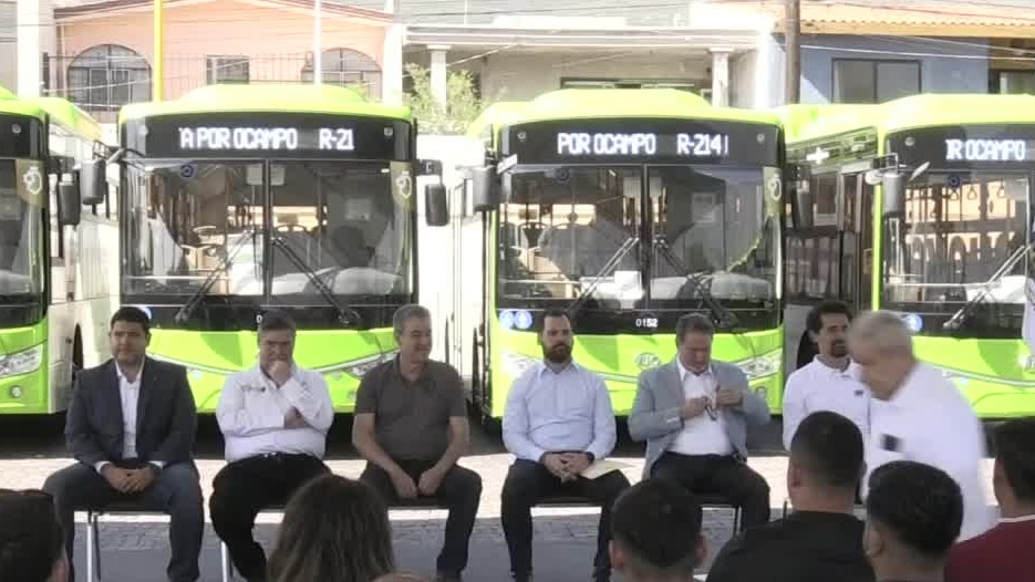 Entrega 20 nuevas unidades para la ruta directa 214 en Nuevo León ...