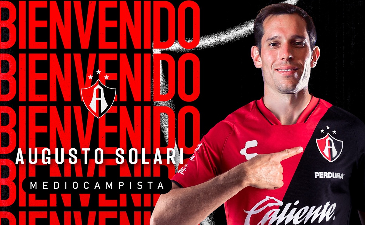 Augusto Solari: Atlas hizo oficial la llegada de este refuerzo- Grupo ...