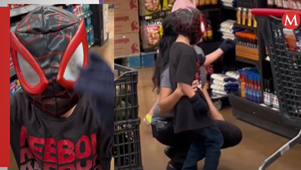 Miles Morales. Padre ayuda a su hijo a ser el personaje | VIDEO- Grupo ...