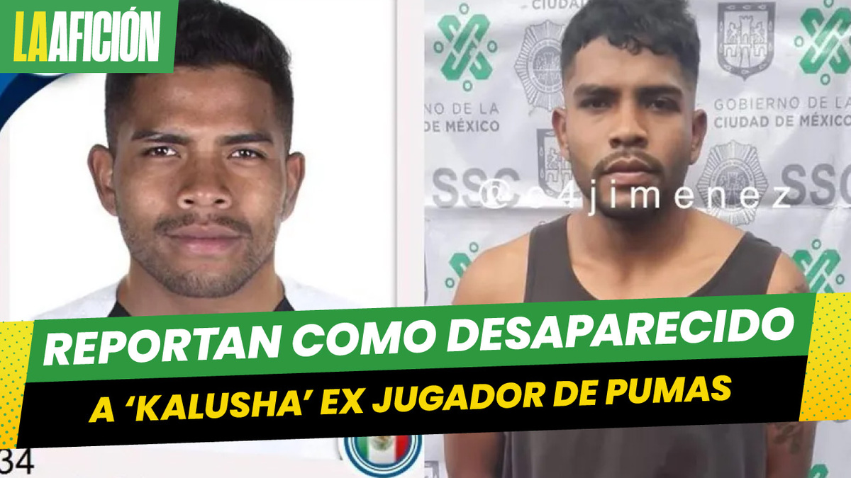 Reportan desaparecido a ex jugador de Pumas, detenido en 2022- Grupo ...